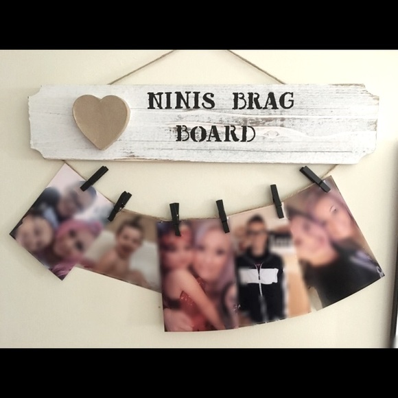 Hand Crafted | Other | Customized Sign Brag Board | Poshmark